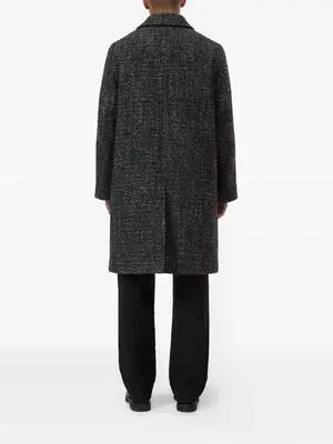 Closed Herringbone Pattern Coat