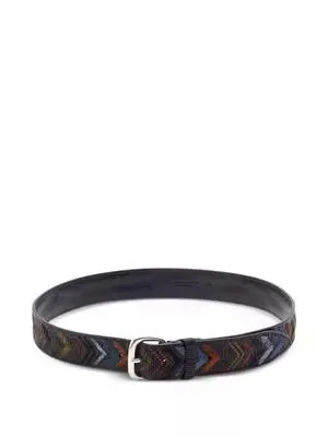 Ortigni Embroidered Belts For Men