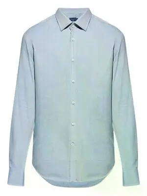 PAUL & SHARK Herringbone Cotton Shirt