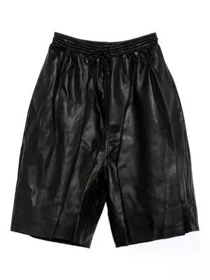 LỰU ĐẠN Leather Shorts