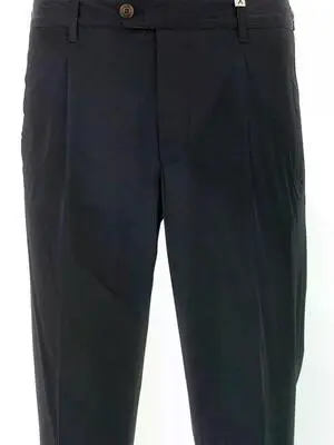 MYTHS Pleated-pocket Trousers - Black