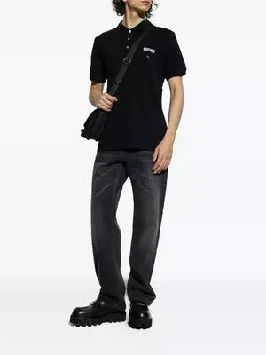 Moschino Five-pocket Faded Jeans