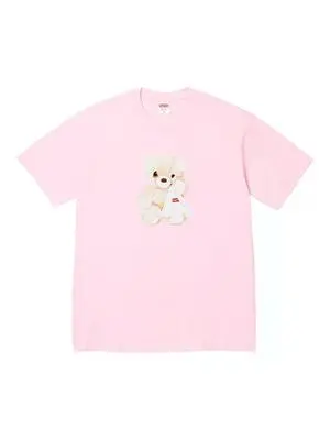 Supreme Bear-print T-shirt - Pink