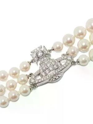 VIVIENNE WESTWOOD Orb Faux-pearl Necklace