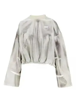 Pinko Metallic-effect Sweatshirt