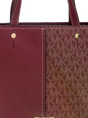 Michael Kors Monogram Panelled Tote Bag