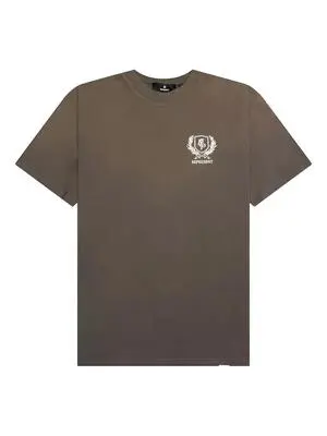 REPRESENT Logo-print T-shirt - Brown