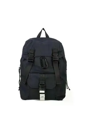 A.p.c. Buckle-fastening Treck Backpack - Blue