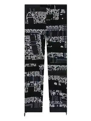 Sacai X Hank Willis Thomas Patchwork Trousers