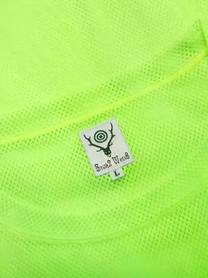 SOUTH2 WEST8 Mesh Knit T-shirt - Green