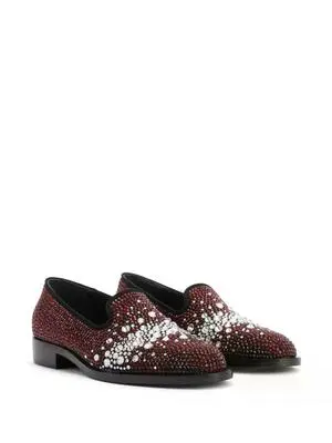 GIUSEPPE ZANOTTI Matildha Crystal-embellished Loafers