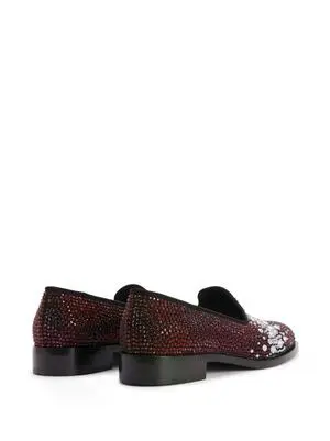 GIUSEPPE ZANOTTI Matildha Crystal-embellished Loafers