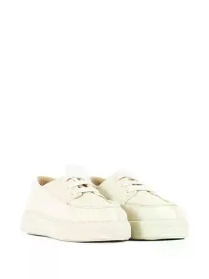 REFERENC Tahoe Moc-toe Platform Sneakers - White