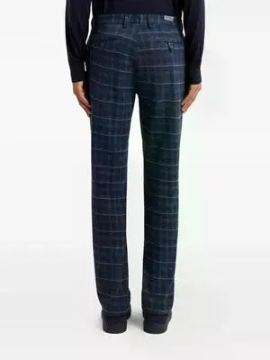 Etro Check Regular Trousers