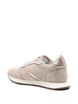 Peserico Metallic-panel Low-top Sneakers