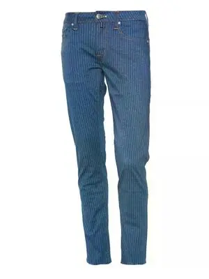 TRAMAROSSA Pinstripe Cotton Trousers