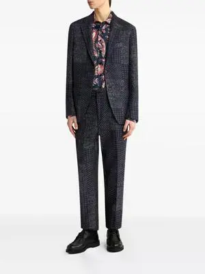 Etro Tailored Patchwork Trousers