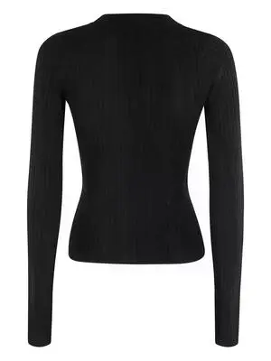 HERSKIND Ribbed Long-sleeved Top