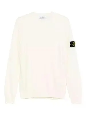 Stone Island Logo Patch Crew-neck Sweater