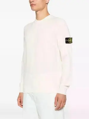 Stone Island Logo Patch Crew-neck Sweater