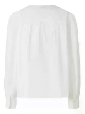 Ulla Johnson Embroidered Lace-insert Blouse