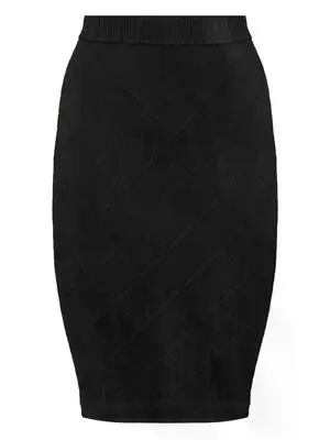 MARCIANO Diamond-pattern Skirt