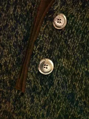 Fedeli High-neck Quarter-button Sweater