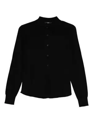 Seventy Button-fastening Wool Blouse