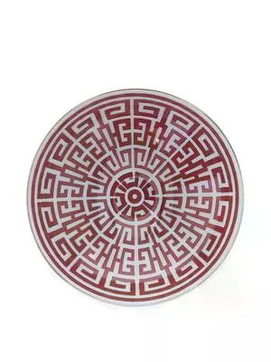 GINORI 1735 Labirinto Porcelain Bowl - Red