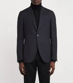 LARDINI Virgin Wool Blazer