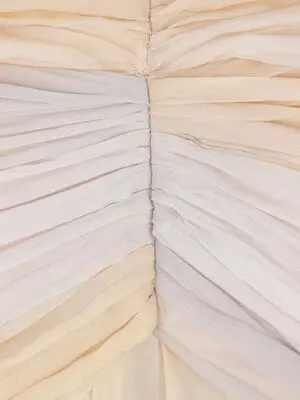 Alberta Ferretti Draped Gradient-effect Dress