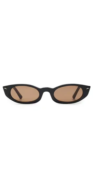 LUV LOU X Whitney Port Tortue Sunglasses - Black