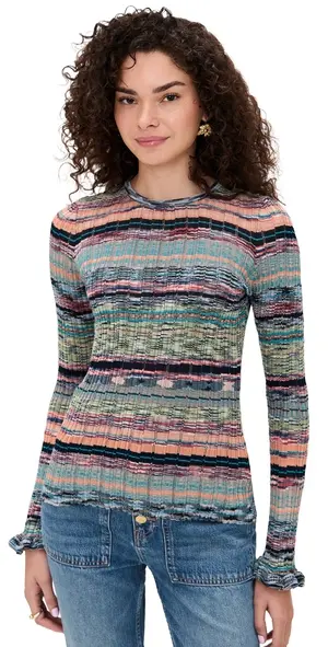 Ulla Johnson Striped Sweaters For Women