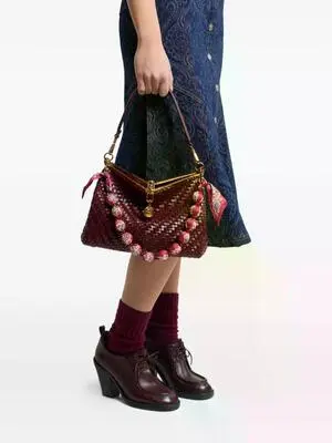 Etro Fabric-sphere Beaded Bag Strap