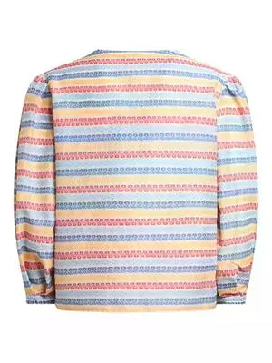 Etro Jacquard Striped Blouse