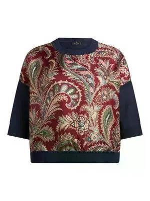 Etro Paisley Insert Top