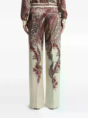 Etro Paisley-print Trousers