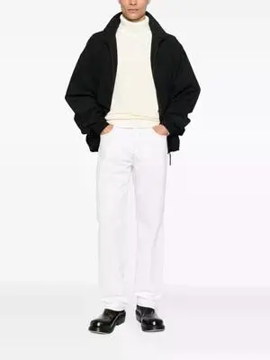 Givenchy Contrast-stitching Straight-leg Jeans