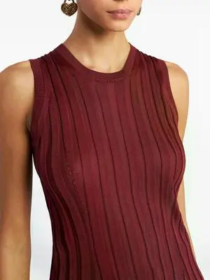 Etro Ribbed Sleeveless Top