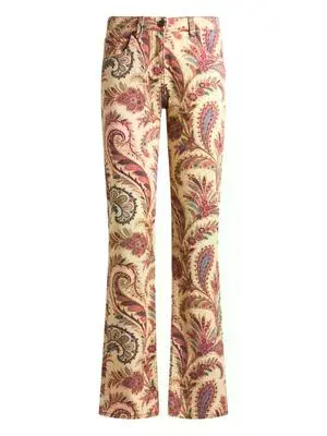 Etro Logo Pants For Women