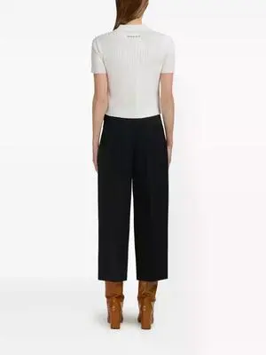 Marni Virgin-wool High-waisted Trousers