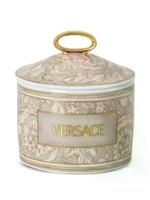 Versace Small Barocco Candle - Neutrals