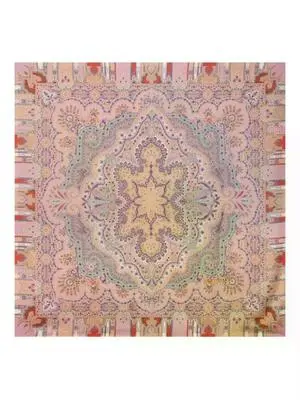 Etro Paisley-print Shawl Pink