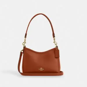 COACH Laurel Small Shoulder Bag - Smooth Leather/gold/tan