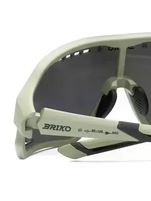 BRIKO Shield-frame Sunglasses
