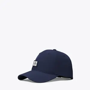 Tory Burch Logo Elastic Cap Tory Navy