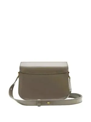AMI Paris Paris Glazed Leather Bag