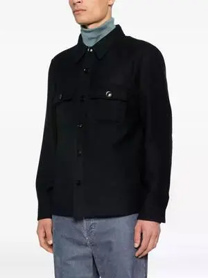 TOM FORD Flap-pocket Overshirt - Blue