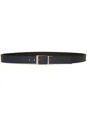 Bally Reversible Leather Belt - Midnight/black+pall