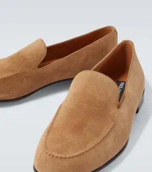 Dolce & Gabbana Suede Loafers - Brown